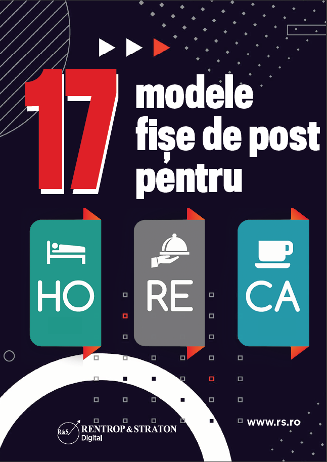 17 modele fise de post pentru Horeca